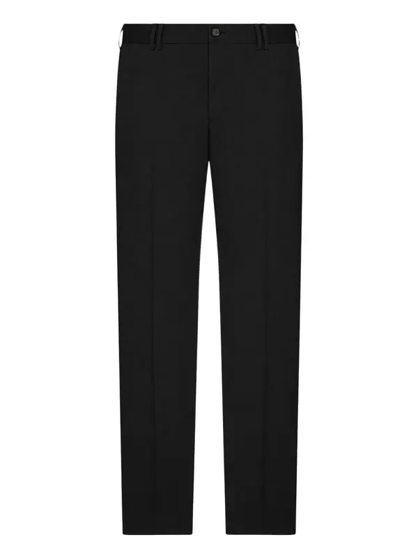 PT TORINO Casual Trousers With Belt Loops - Black