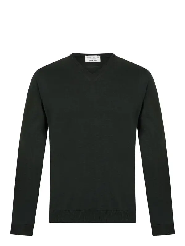 ROBERTO COLLINA V-neck Knitted Sweater - No