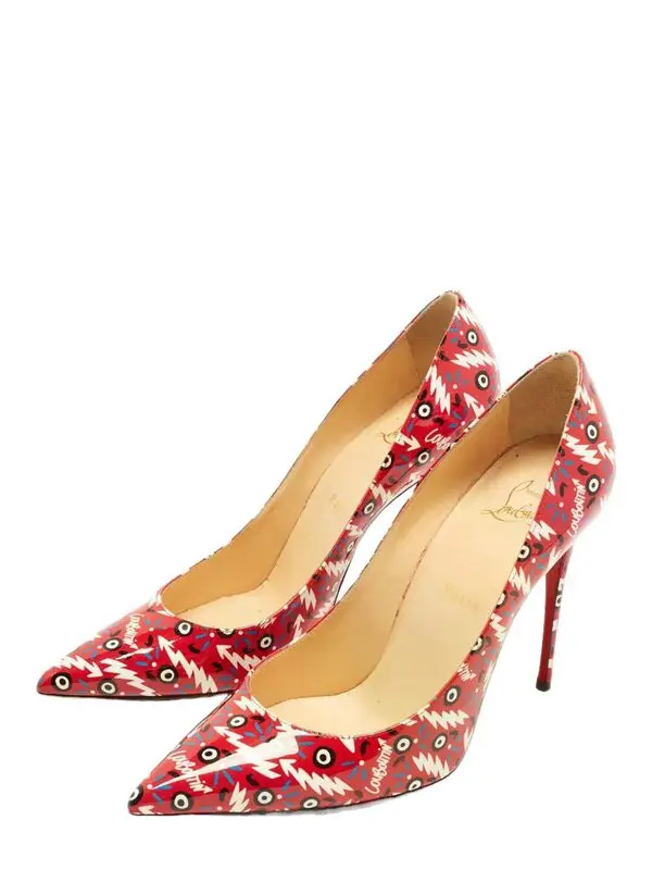 CHRISTIAN LOUBOUTIN Kate Heeled Pumps - Red