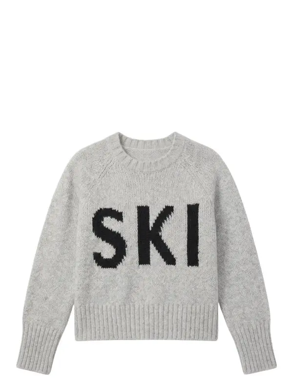 Krimson Klover Ski Crew Neck - Silver