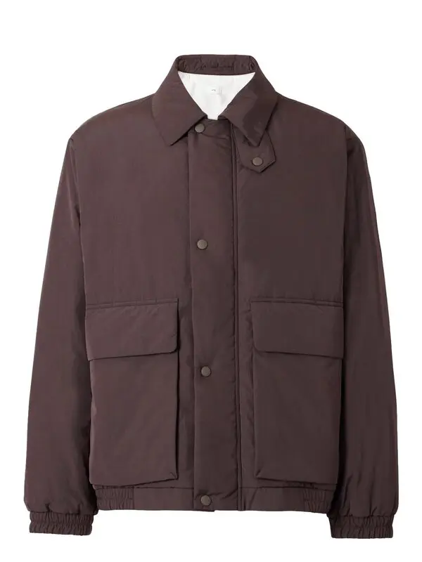 ATON Padded Shell Jacket - Brown