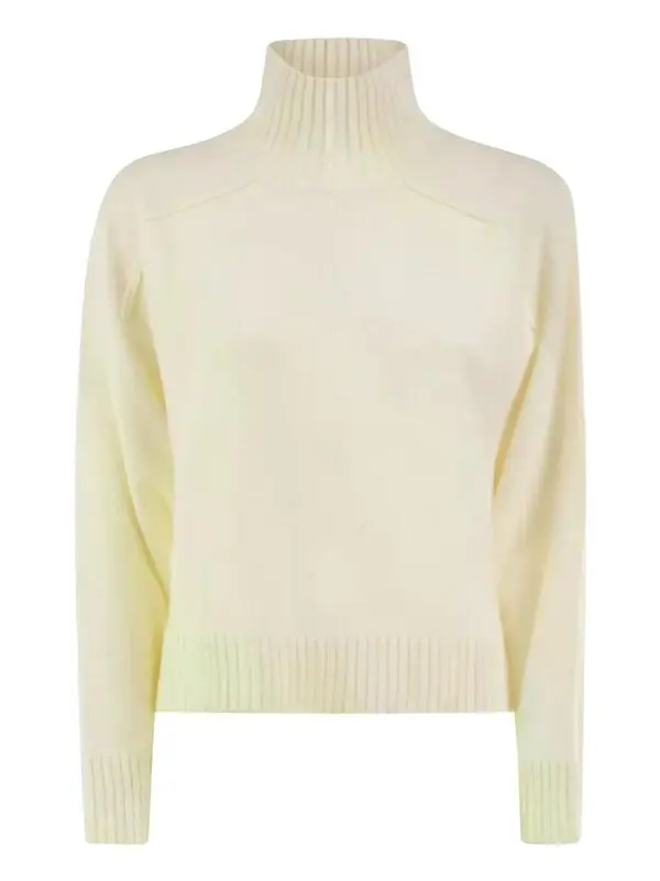 Antonelli Firenze Roll-neck Sweater - Neutrals