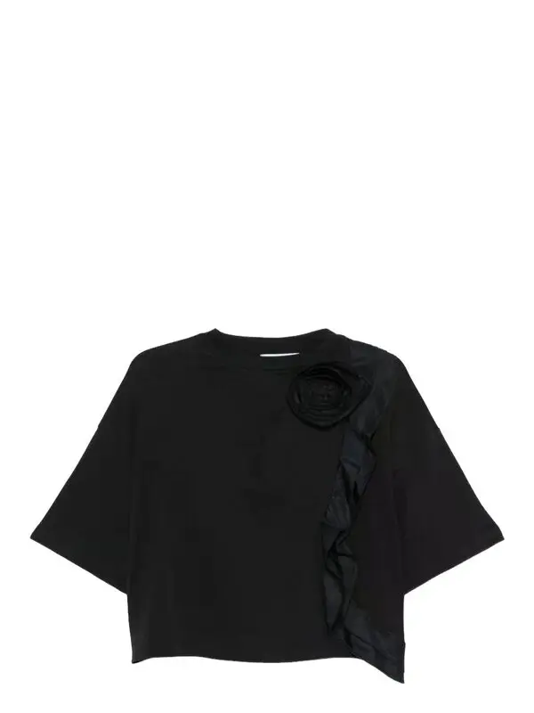 Max Mara Frilly Jersey T-shirt Ultramarine - Blue