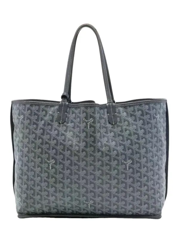Goyard 2017 Goyardine Reversible Anjou Pm Tote Bag - Grey