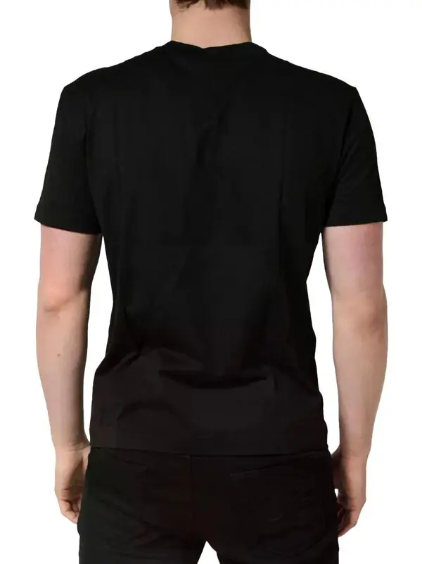 Dolce & Gabbana Logo-print Crew-neck T-shirt - Black