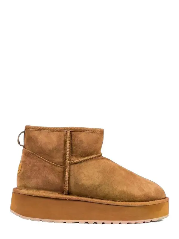 EMU AUSTRALIA Platform Ankle Boots - Brown