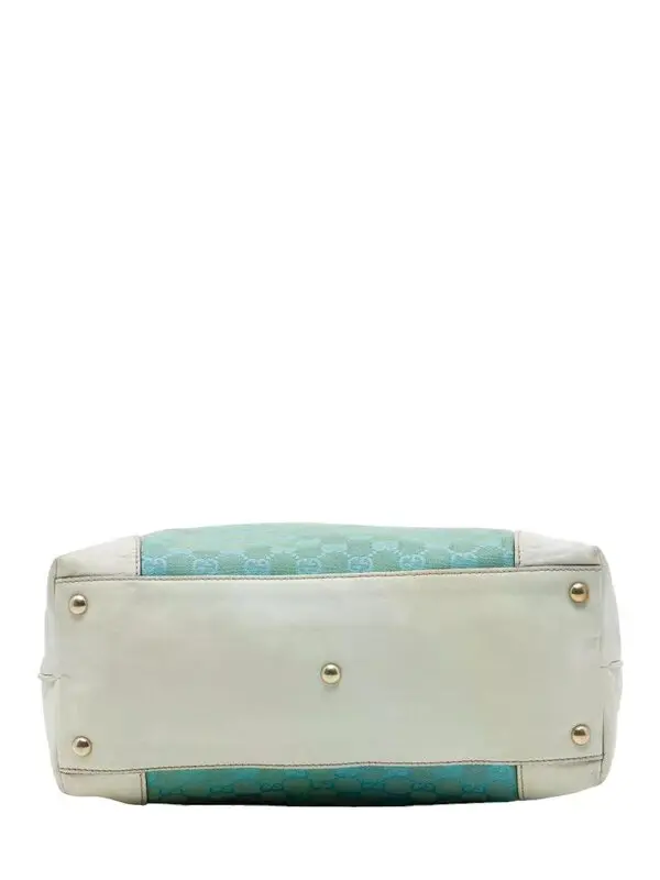 Gucci 2016-2026 Gg Canvas Tote Bag - Blue