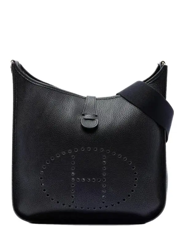 Hermès 1998 Togo Evelyne I 33 Crossbody Bag - Black