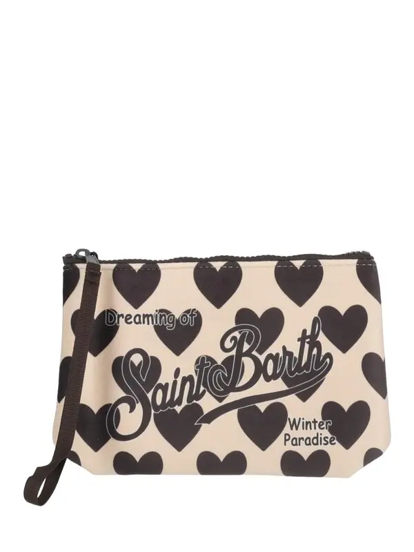 MC2 SAINT BARTH Aline All-over Logo Print Neoprene Mini Handbag - Fa02