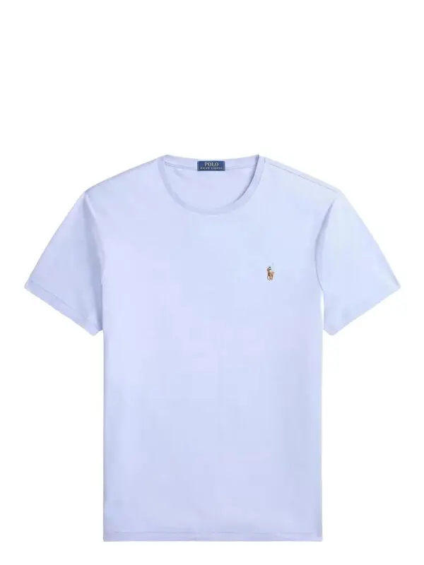 Polo Ralph Lauren Custom Slim-fit Soft Cotton T-shirt - Blue