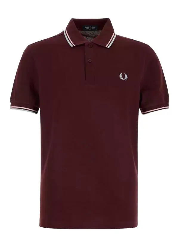 Fred Perry Twin Tipped Polo Shirt - Red