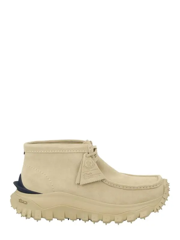 Moncler Stivaletto "trailgrip Wallabee Gtx - Beige