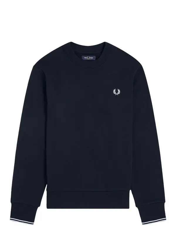Fred Perry Felpa Con Logo - Blue