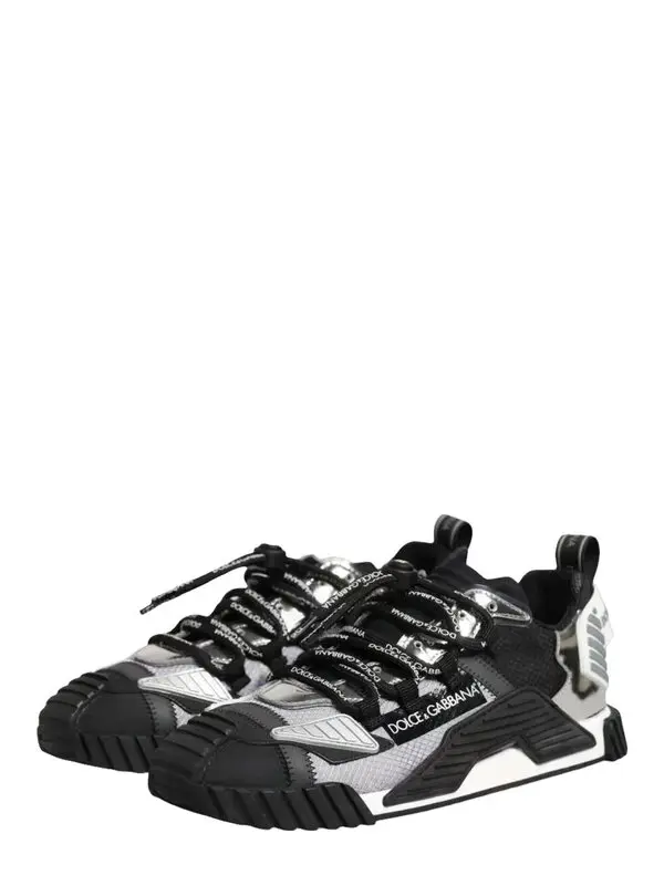 Dolce & Gabbana Ns1 Panelled Sneakers - Black