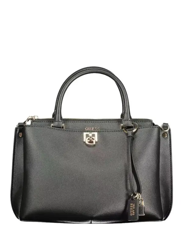 Guess Bianca Girlfriend Logo-plaque Tote Bag - Black