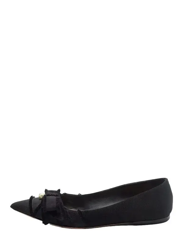 Dior Adiorable Ballet Flats - Black