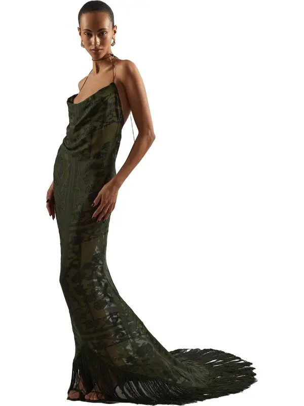 TALLER MARMO 1926 Gown - Juniper