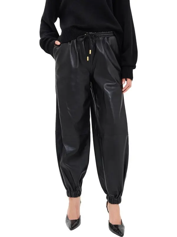 L'AGENCE Mariko Joggers - Black