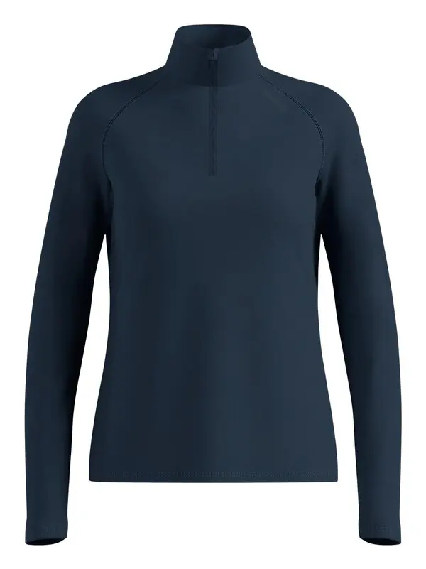 ODLO Essential Warm Half-zip Fleece - Blue
