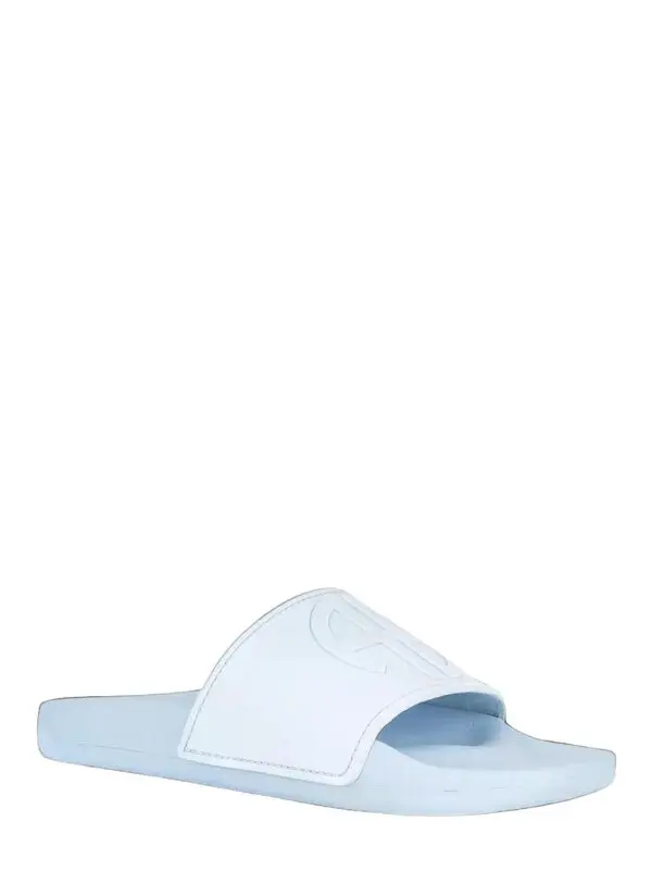 ANINE BING Isla Logo Slides - Blue
