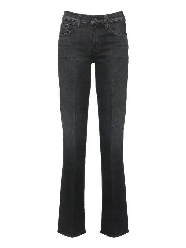 MOTHER The Mid Riser Jeans - Black