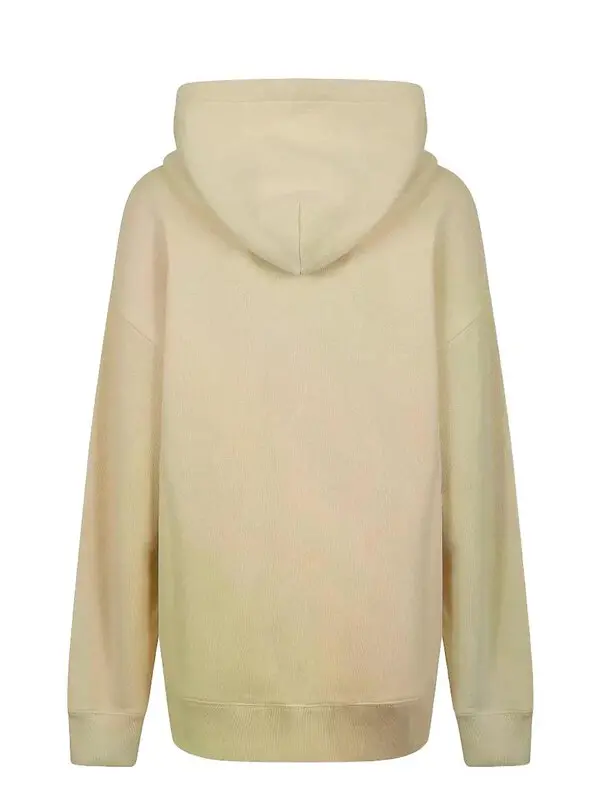 Valentino Garavani Panther-patch Star-patch Hoodie - Neutrals
