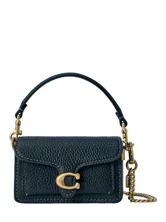 COACH Tabby Bag Charm - Black