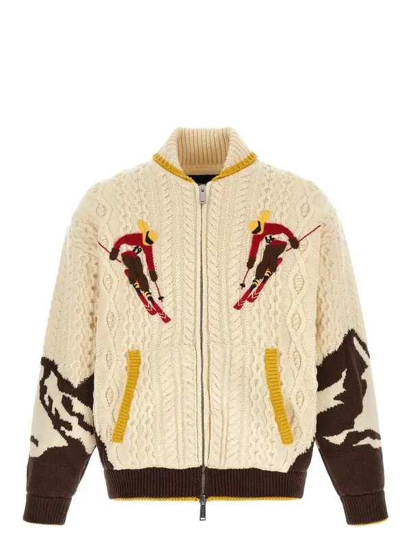 Dsquared2 Color 'snowy Dream' Cardigan - Multi