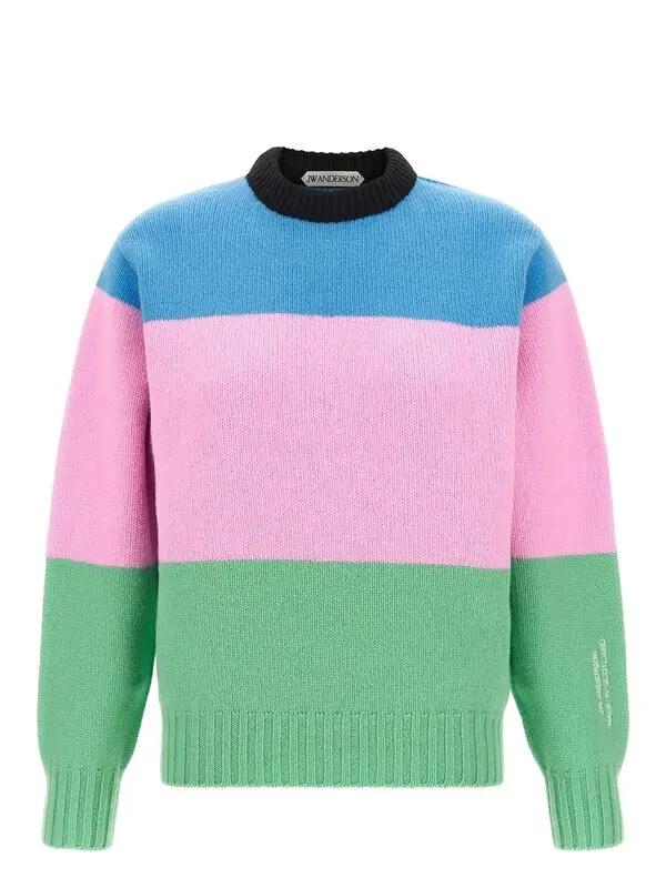 J.W.ANDERSON J. W.anderson Hillbrush Brush Sweater - Multi