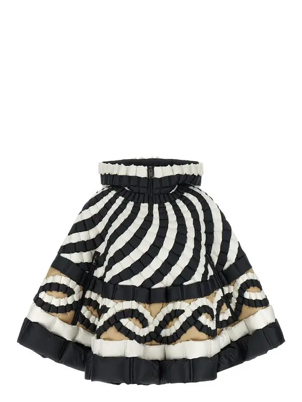 RAXXY 3d Color-block Cape - Multi