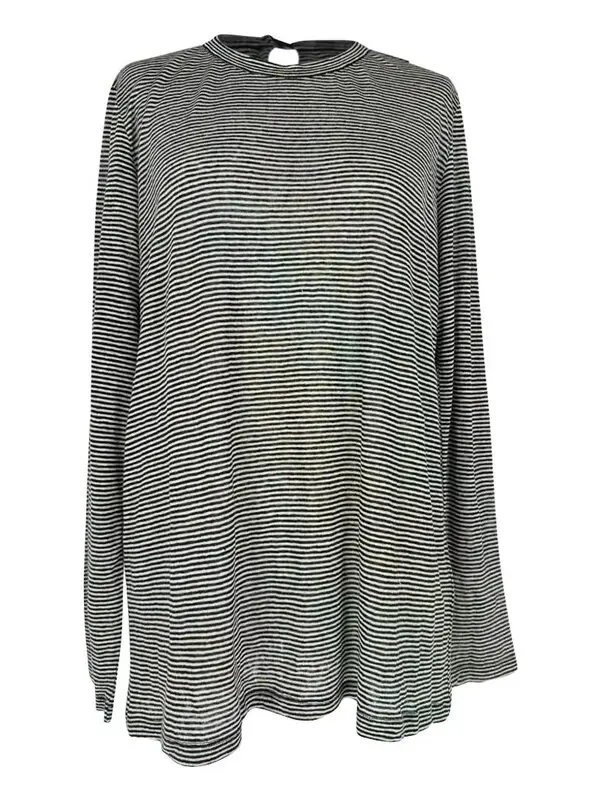 Brunello Cucinelli 2020s Striped Jersey Sweater - Neutrals