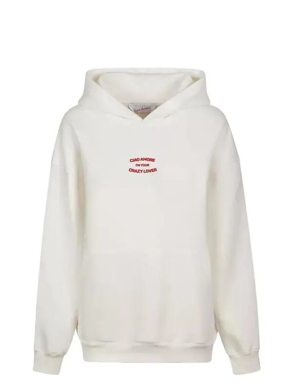 Giada Benincasa I'm Your Crazy Lover Hoodie - White
