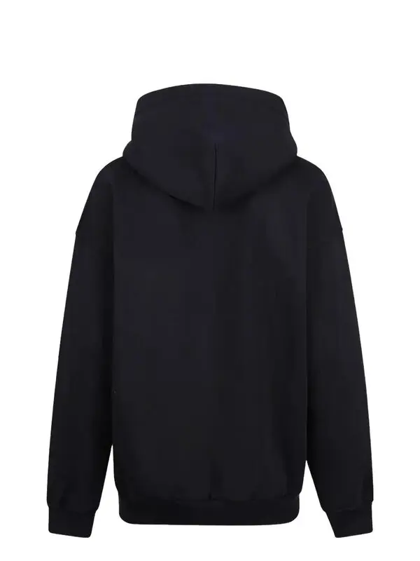 Giada Benincasa Ciao Amore Logo-print Hoodie - Blue