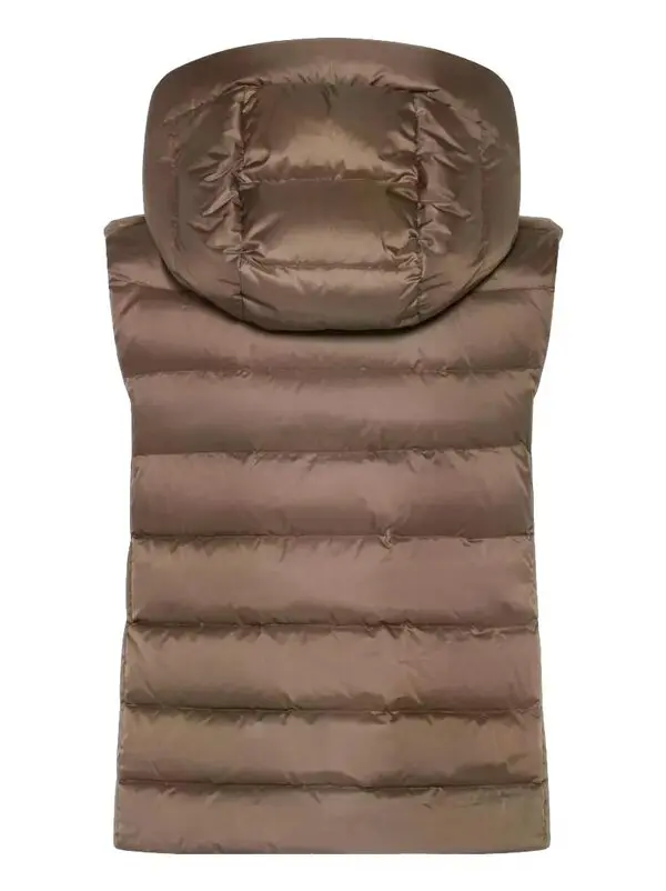 Seventy Hooded Faux-fur Gilet - Taupe