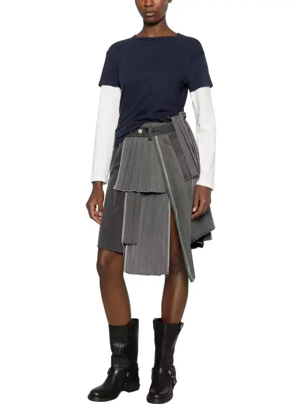 KURO Remake Mark Xv Skirt - Grey