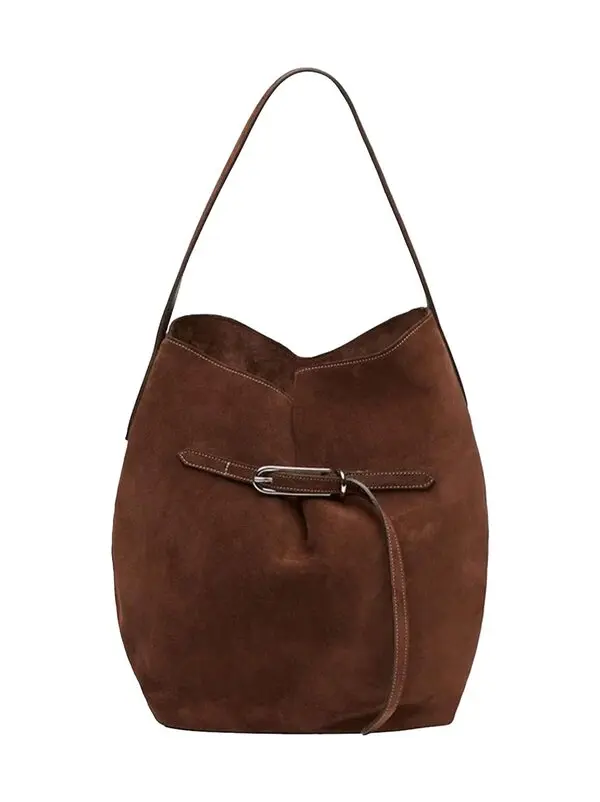 LIFFNER Bucket Bag Large - Dark Brown