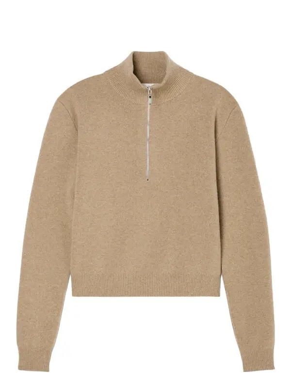 RÓHE Polo Zipped Moulin - Camel