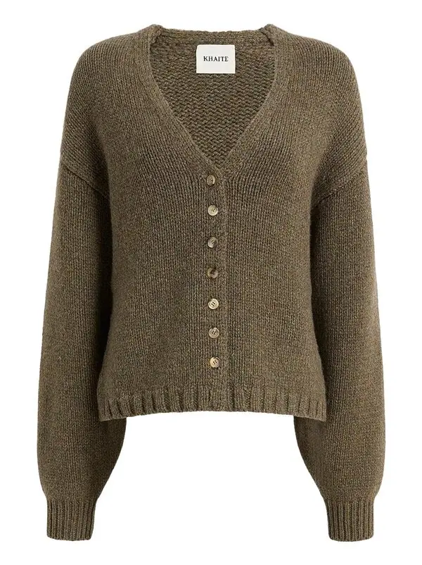 Khaite Cardigan Axel - Khaki
