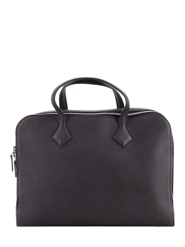 Hermès Victoria Light Briefcase Togo - Black