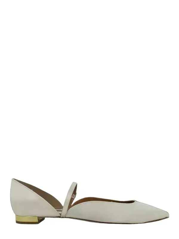 AQUAZZURA 2020s Bellezza Ballet Flats - Neutrals