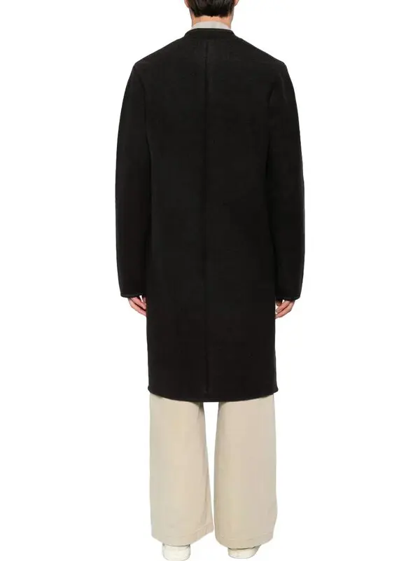 RIER Walker Felted Coat - Grey