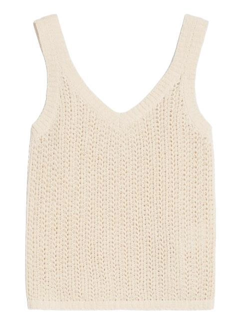 Max Mara Arrigo Crochet Top - Ivory