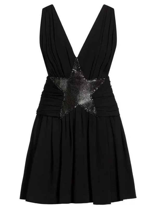 Saint Laurent Short Dresses - Black