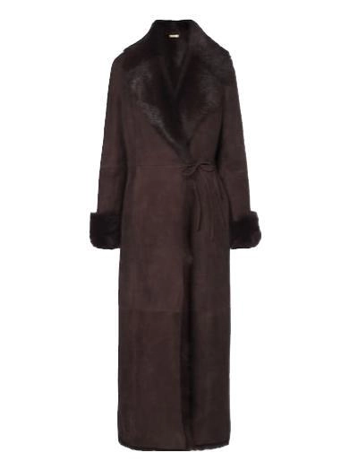 Nour Hammour Lambskin Coat - No