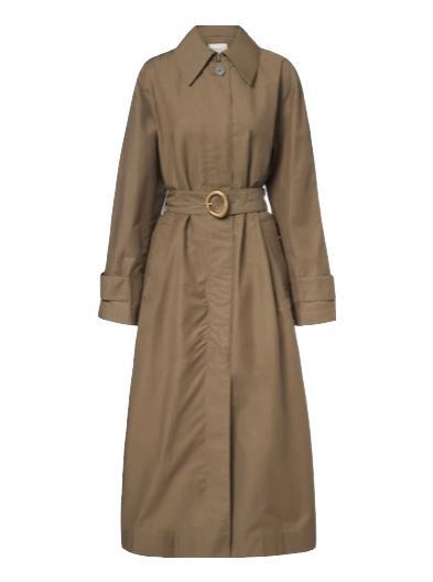 JOSEPH Tito Cotton-blend Trench Coat - Brown