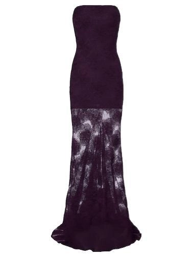 ROTATE BY BIRGER CHRISTENSEN Floral-appliqué Tulle Gown - No