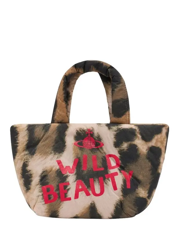 VIVIENNE WESTWOOD Maud Small Tote Bag - Leopard