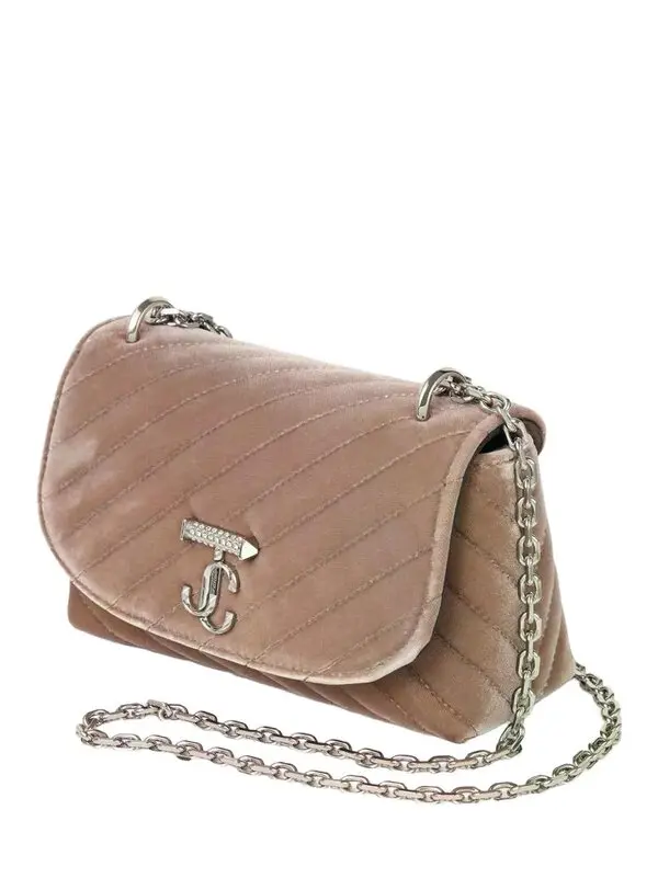 JIMMY CHOO Avn Curve Cross Body Bag S - Neutrals