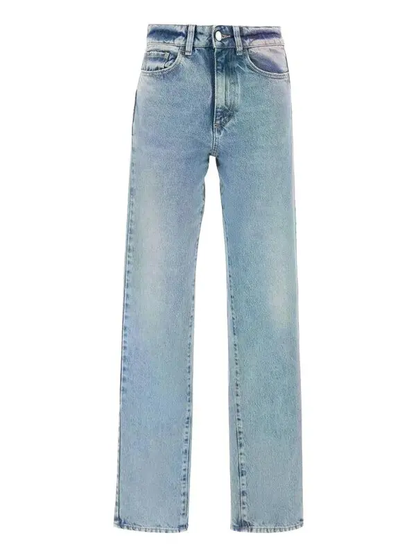 ICON DENIM LOS ANGELES Foxy Straight-cut Jeans - Blue