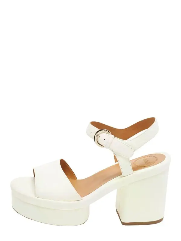 Chloé Odina Platform Sandals - Neutrals